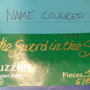 Stave Puzzle | "The Sword in the Stone" | Limited Edition