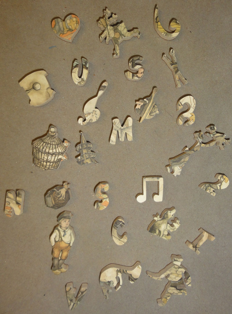 Stave Puzzle | "Pied Piper" | Traditional