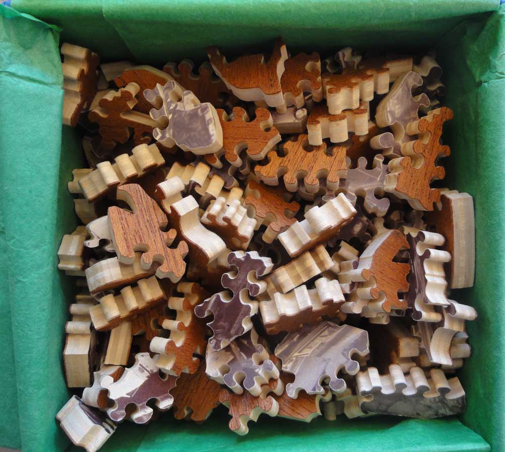 Stave Puzzle | "Junkyard Jumble" | Traditional
