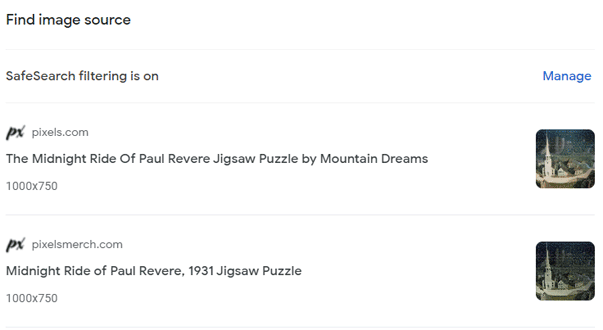 How to Use Google Image Search to Identify Unknown Pictures on Puzzles