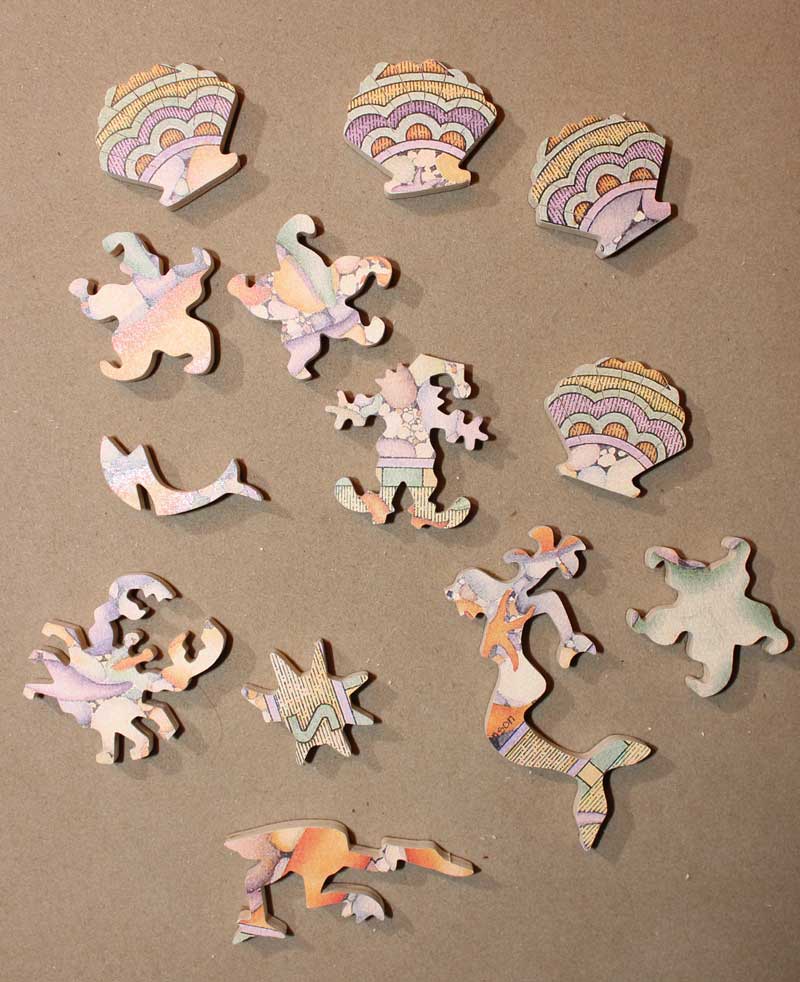Stave Puzzles | "Sea Stars" | Traditional