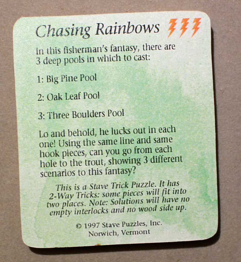 Stave Puzzle | Chasing Rainbows | Trick