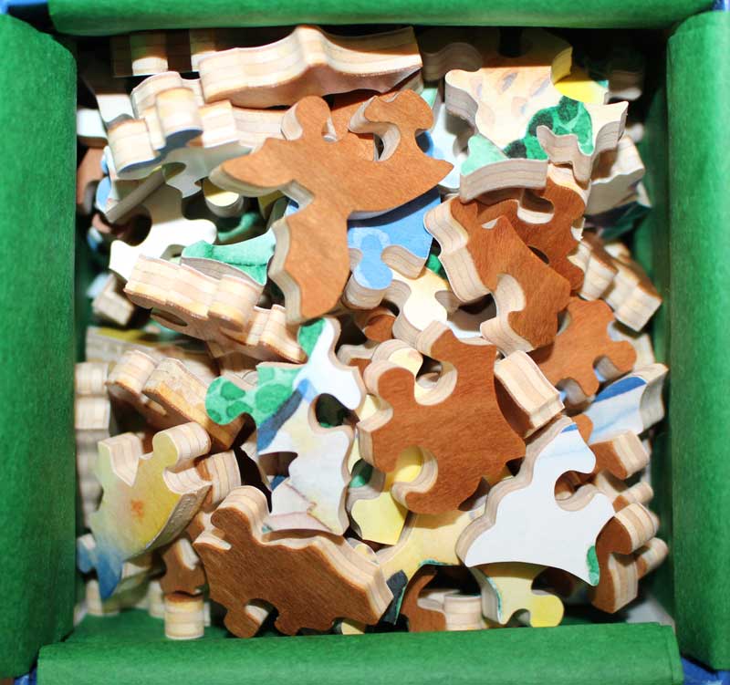 Stave Puzzles | "Hatching Turtles" | Traditional