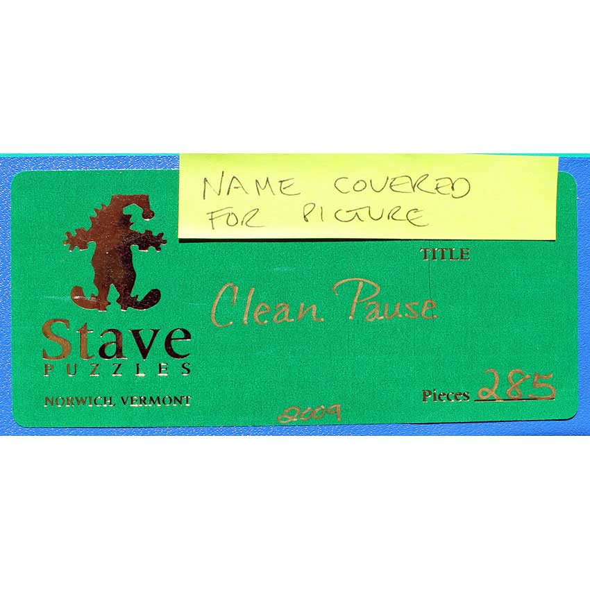 Stave | “Clean Pause” Traditional