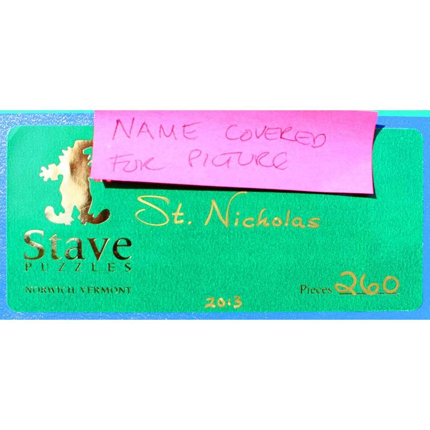 Stave | "St Nicholas" Traditional