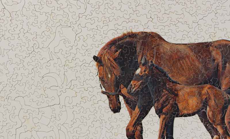 Mare and Foal LE | Stave Limited Edition SOLD