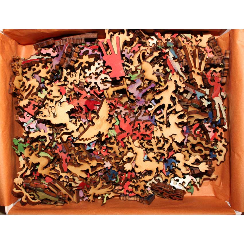 Lot of 3 Liberty Puzzles | (Lasercut)