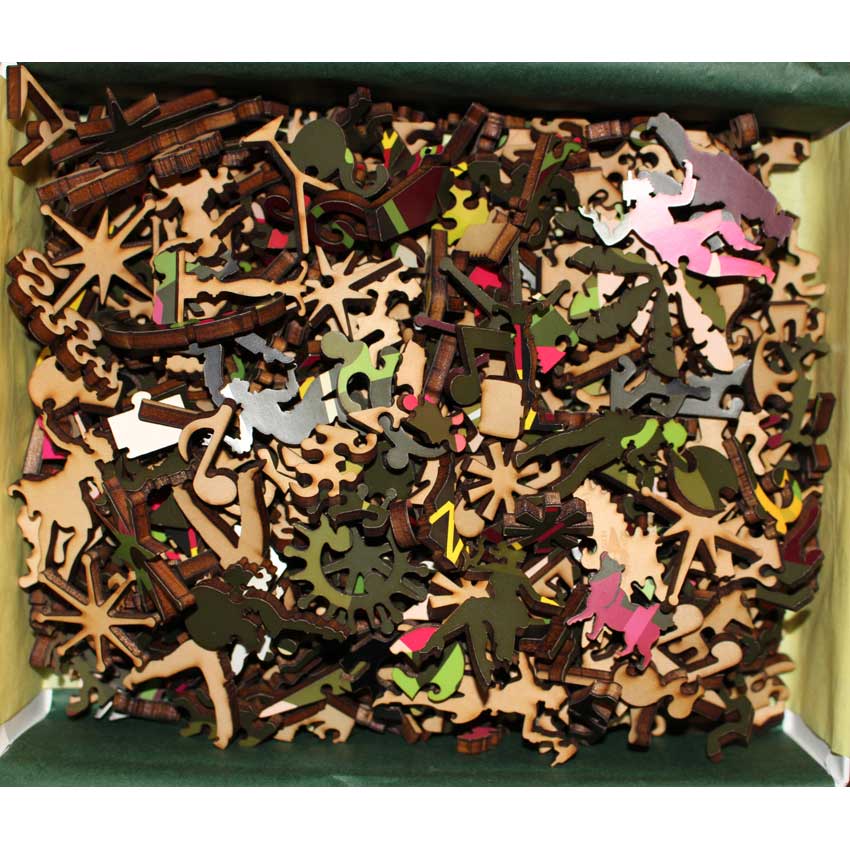 Lot of 3 Liberty Puzzles | (Lasercut)